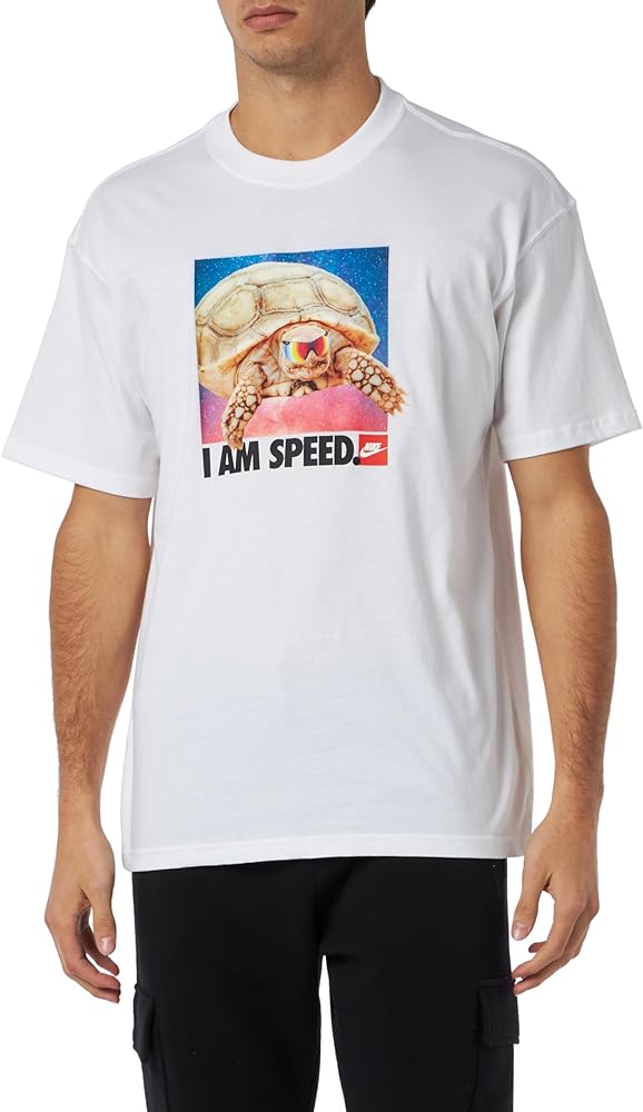 Nike I Am Speed Logo T-Shirt In White – LondonShop Maroc