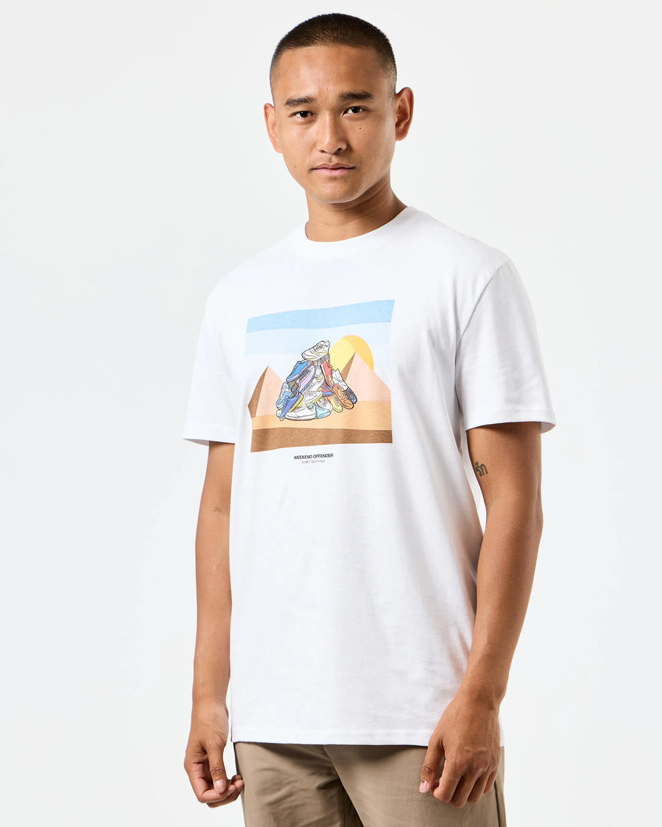 Weekend Offender Geeza Graphic T-Shirt White – LondonShop Maroc