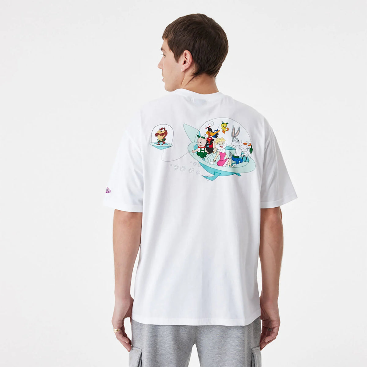 Looney Tunes x Retro Classics The Jetsons White Oversized T-Shirt ...